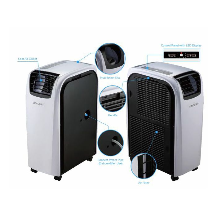 PRIJENOSNA KLIMA SINCLAIR AMC-11P - Mobilne klime